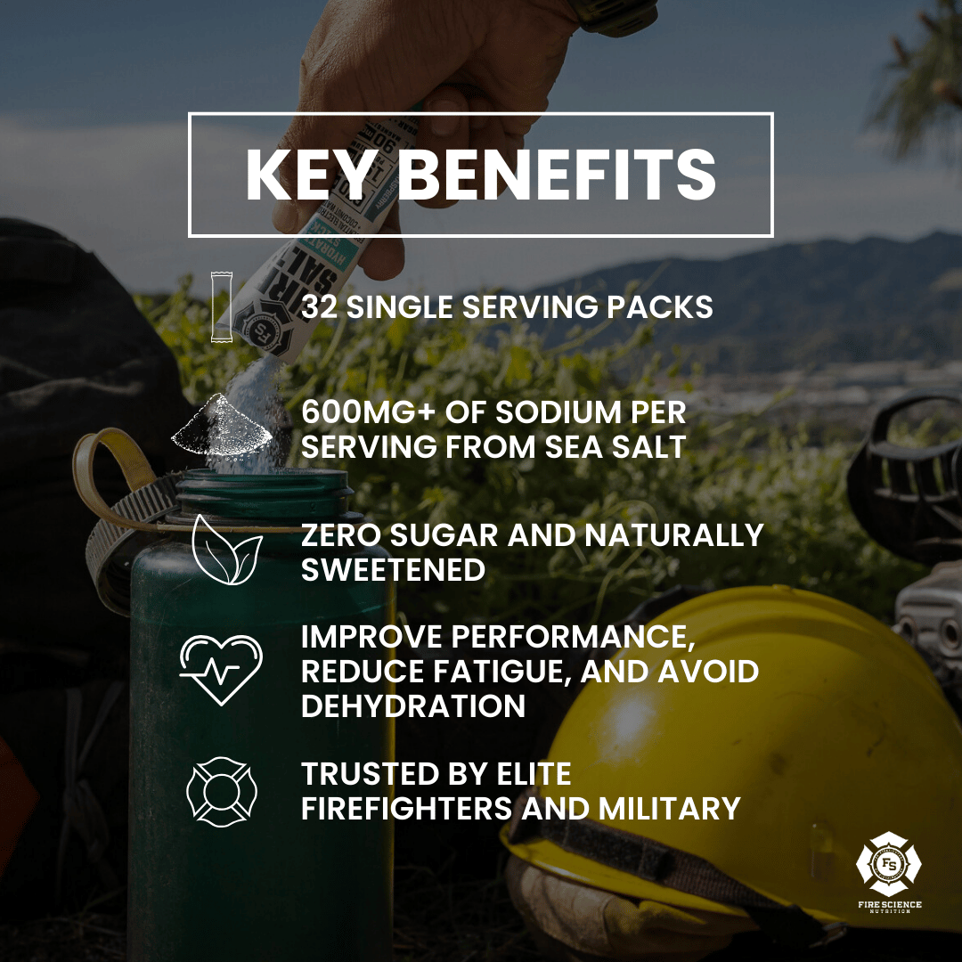 Fire Salt - Essential Hydration (32 Pack) – Fire Science Nutrition