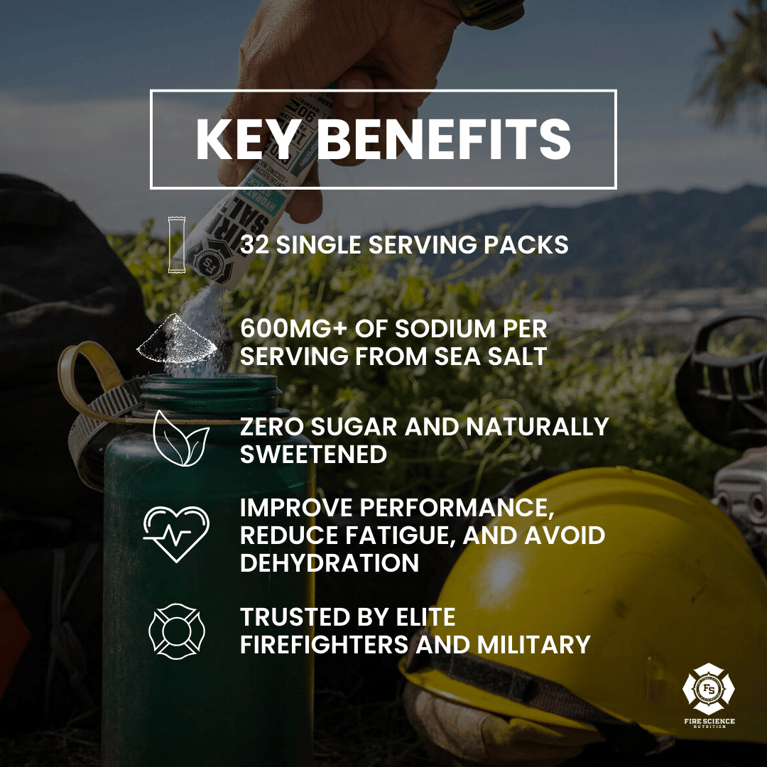 Fire Salt - Essential Hydration (32 Pack) – Fire Science Nutrition