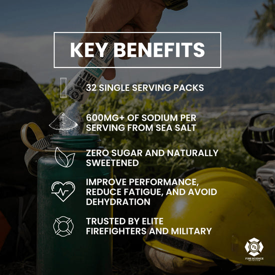 Fire Salt - Essential Hydration (32 Pack) – Fire Science Nutrition