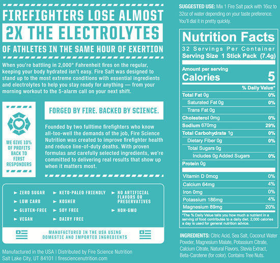 Fire Salt Landing Page – Fire Science Nutrition