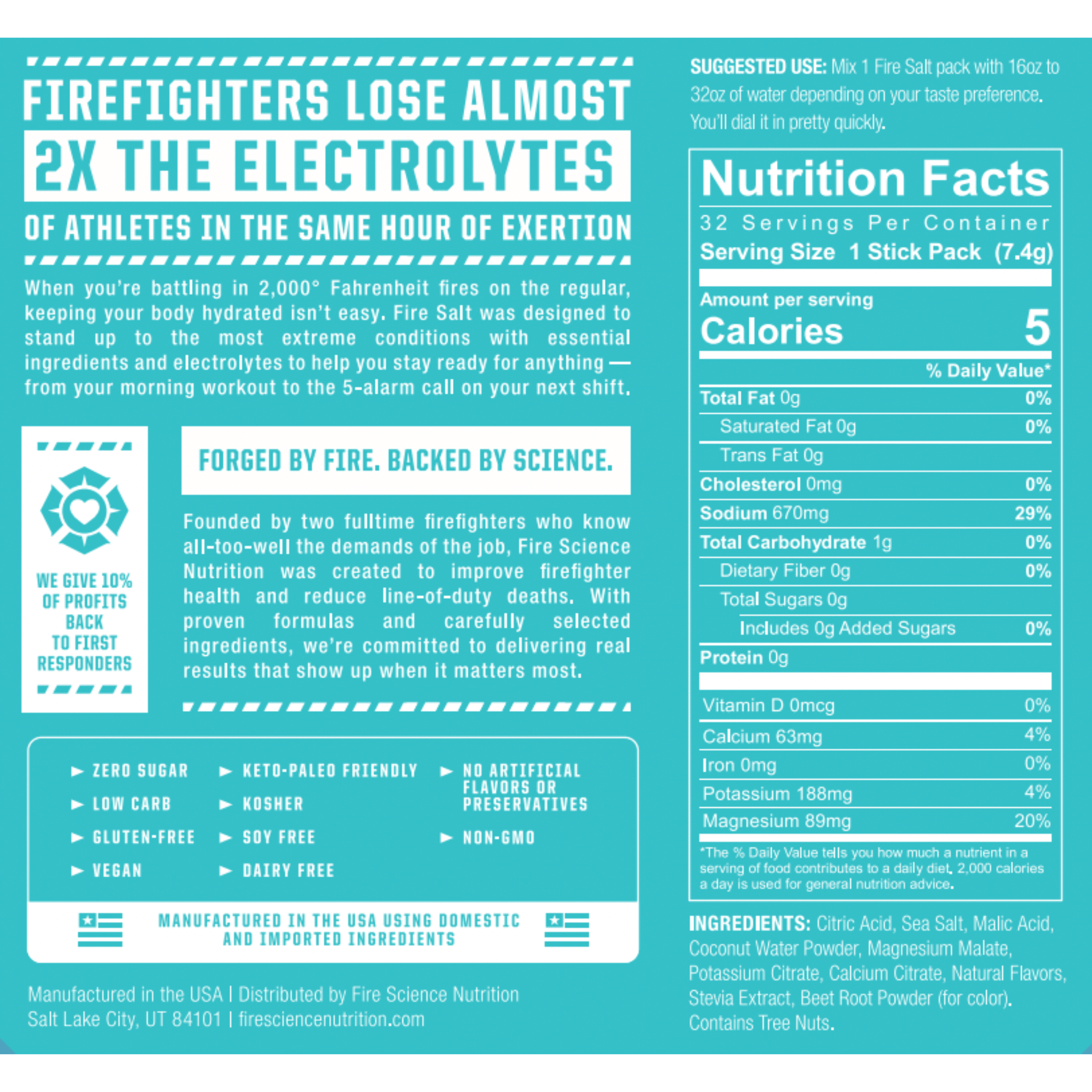 Fire Salt Sampler Pack – Fire Science Nutrition